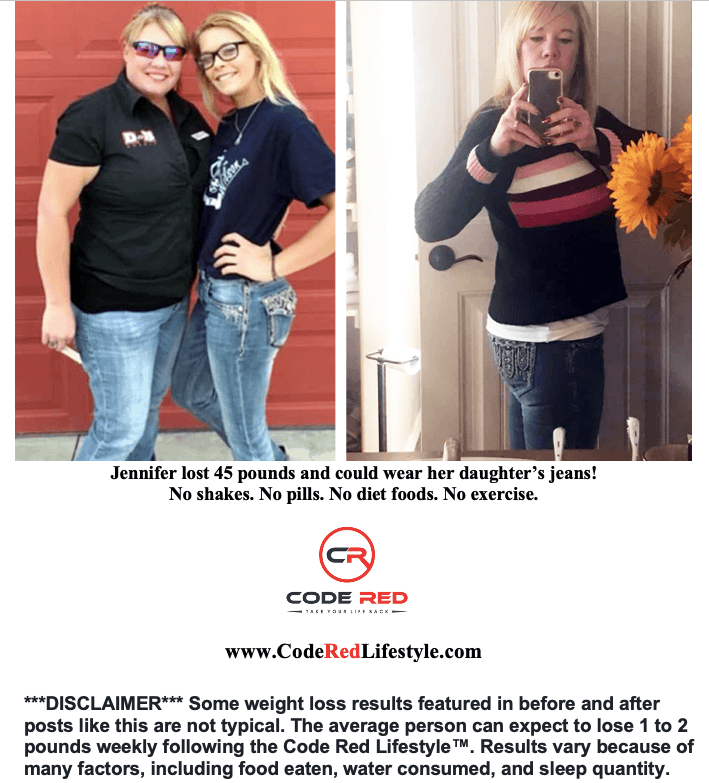 Down 45 pounds and fits into her daughter's jeans! - Cristy "Code Red ...
